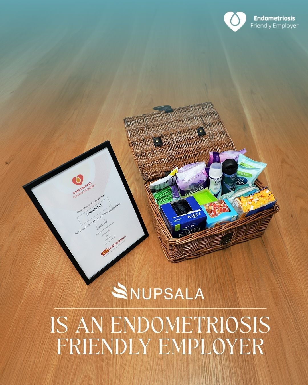 Nupsala is an Endometriosis Friendly Employer! - Nupsala